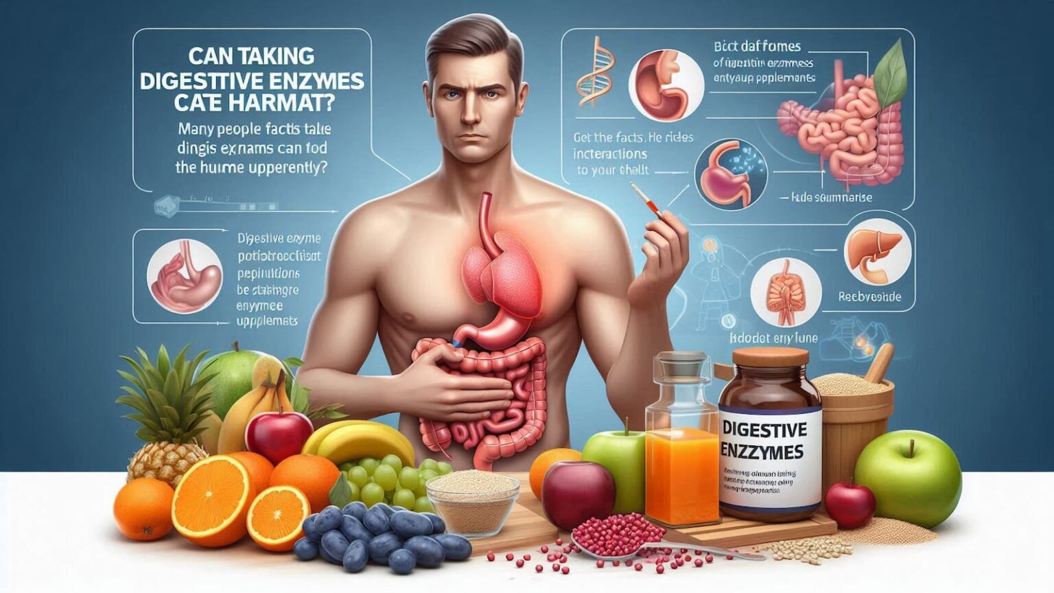 Can Taking Digestive Enzymes Be Harmful? - Get 5 Facts Here